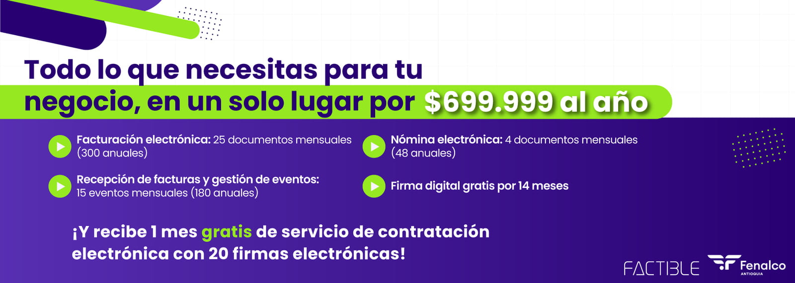 Inicio | FACTIBLE - Adquiera Facturación, Nómina y Contratación ...